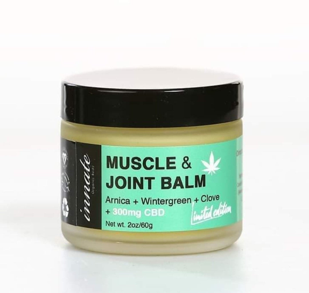 Arnica + Wintergreen + Clove Muscle and Joint Balm | Innate Organic ...
